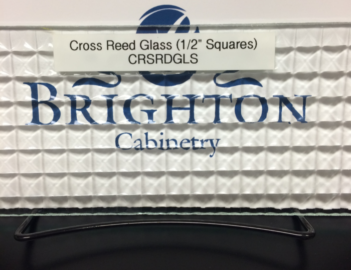 Cross Reed Glass - Brighton Cabinetry